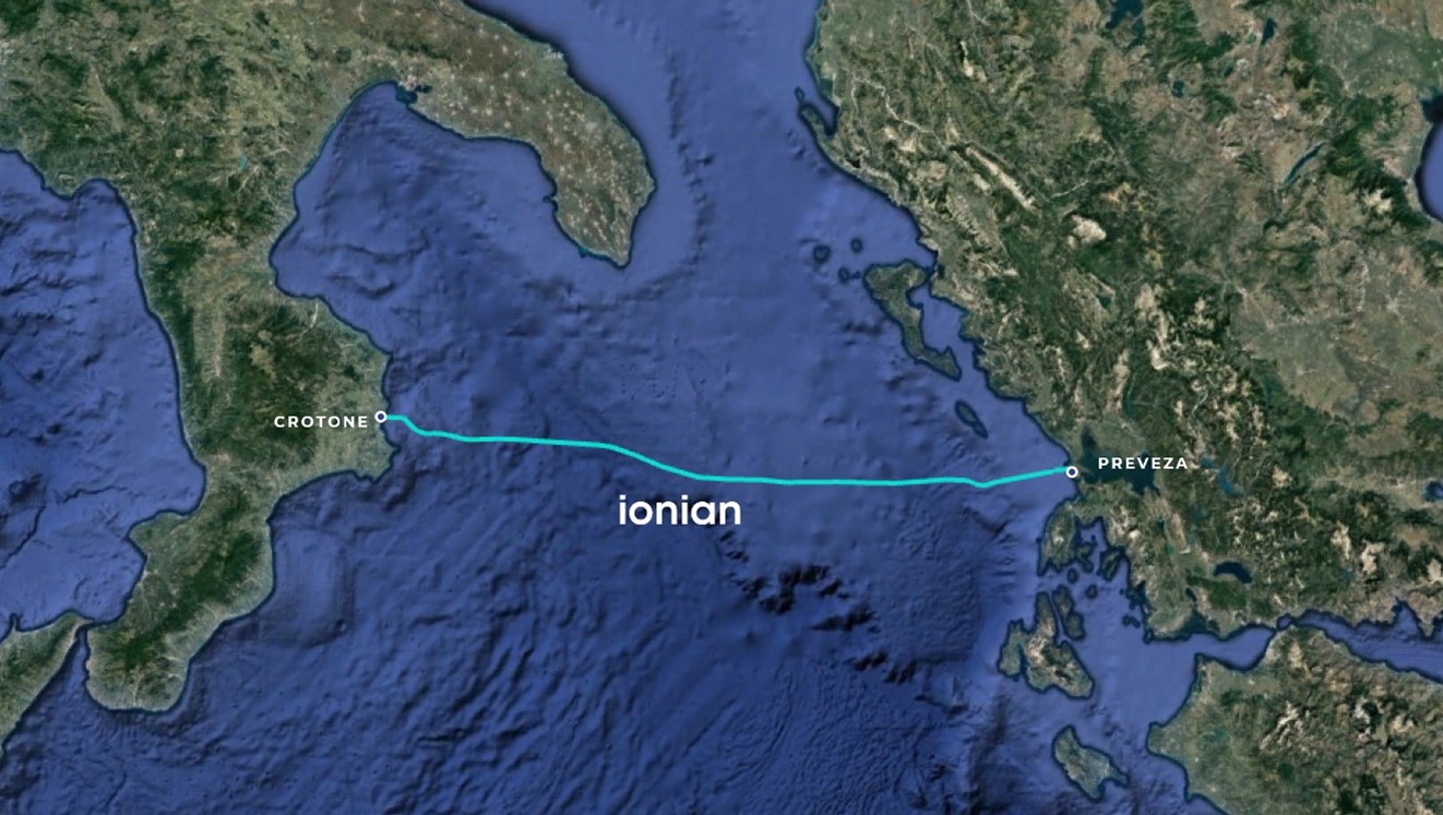 The IONIAN system - The submarine route - Islalink